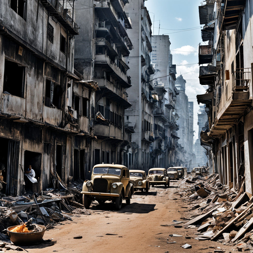 Brazil after a nuclear war by Roger - Playground