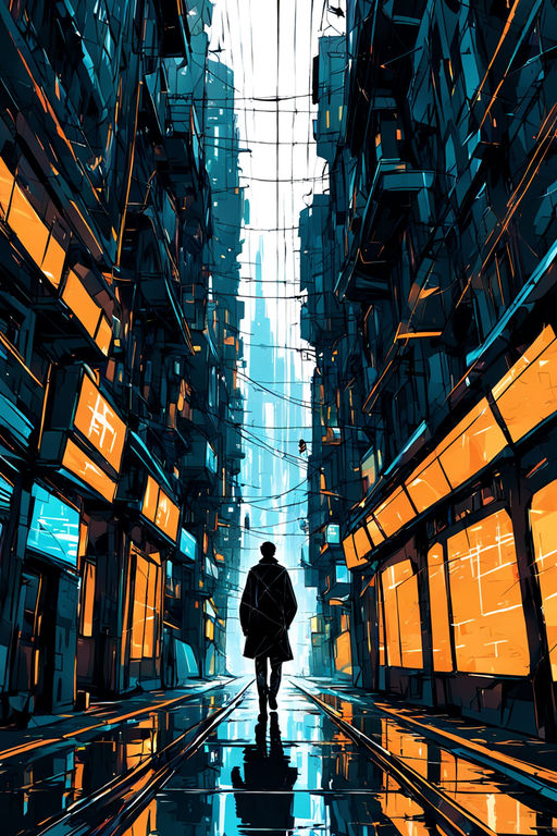 Futuristic comic vector by denny saputra - Playground