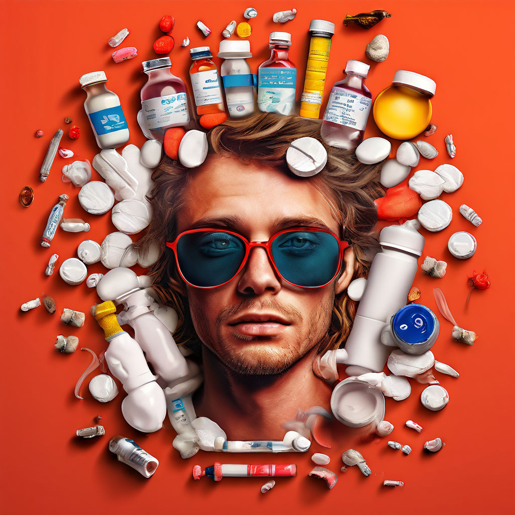 A social poster on the topic of drugs by Dee - Playground