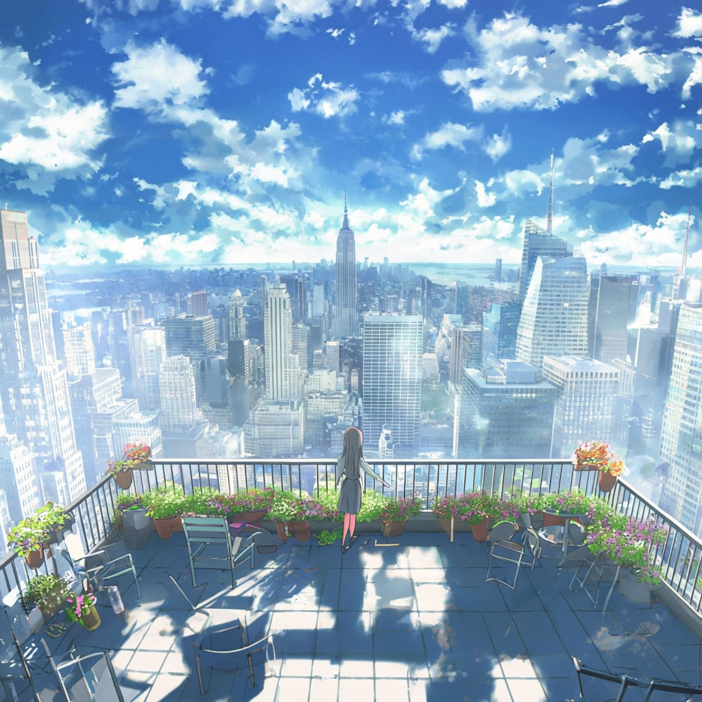 A anime style illustrative wallpaper in 4k hd by Compilação Br2 ...