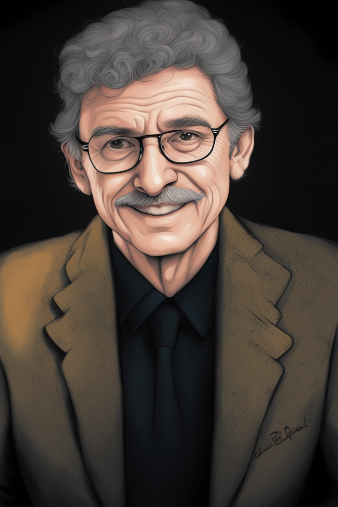 John Basil Line drawing vector image by David Laundra - Playground