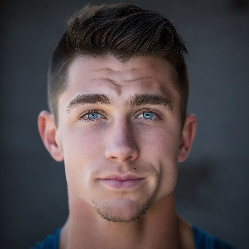 A handsome male 23 year old white bodybuilder by Uriy Gordienko - Playground