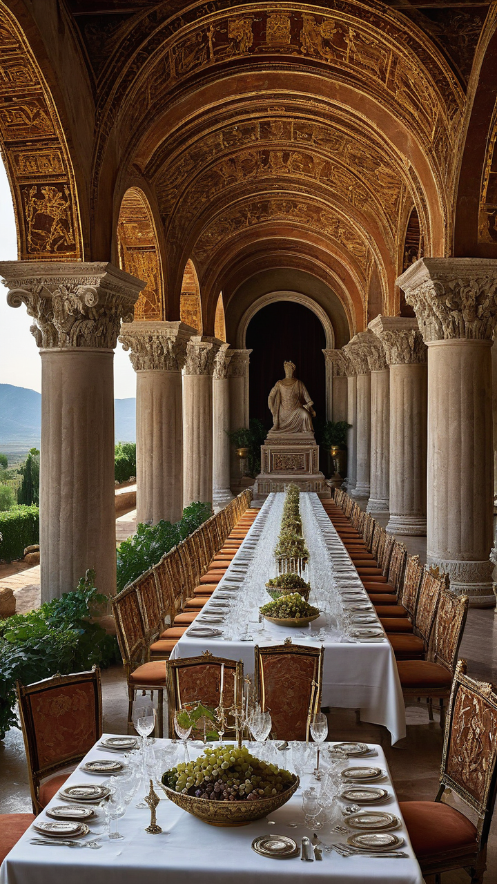 Ancient Roman banquet hall by 최성호 - Playground