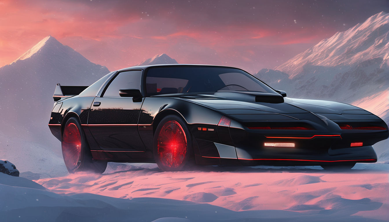 Knight Rider: K.I.T.T. futuristic custom body build 1987 pon... by ...