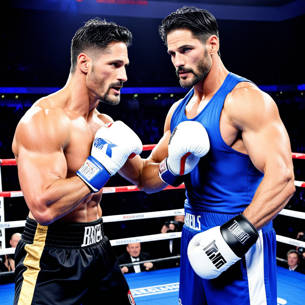 Joe Manganiello boxing by Tony Abbott - Playground