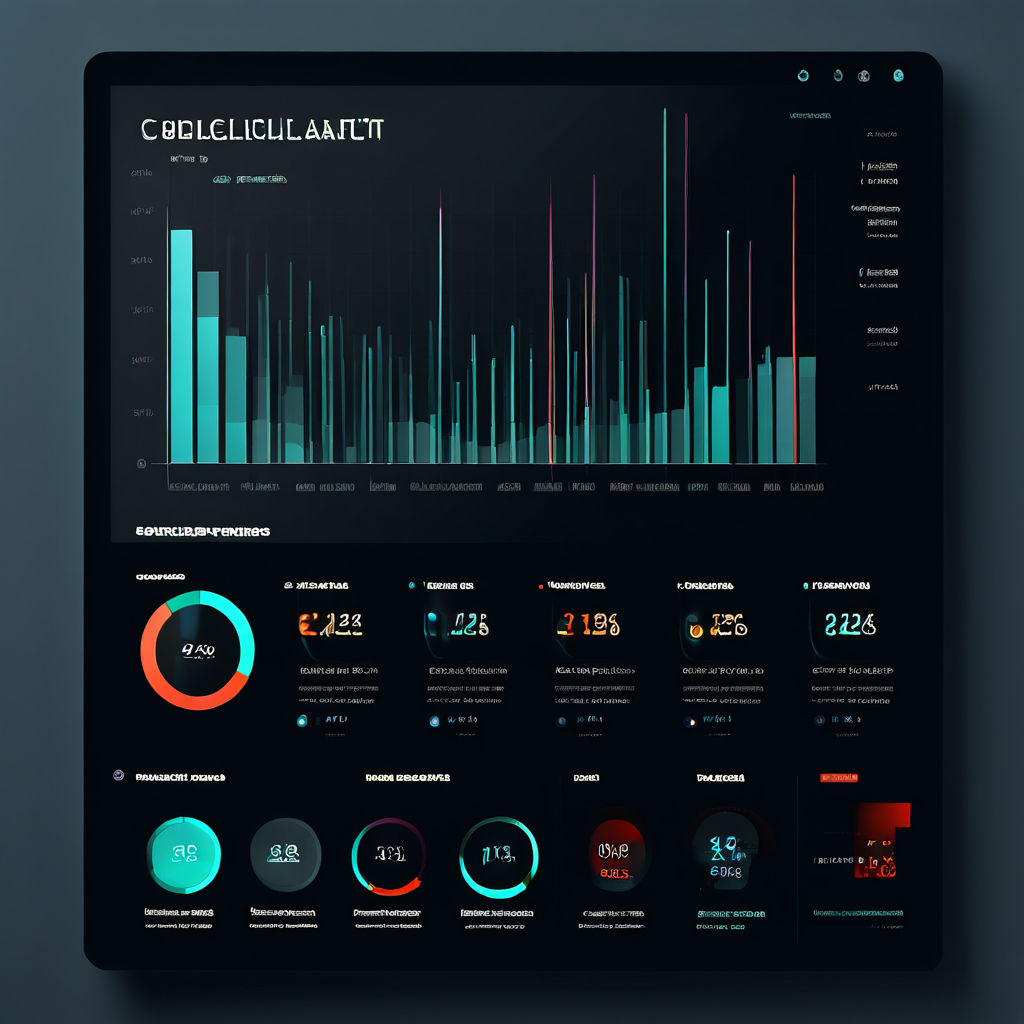 High-contrast color palette for digital marketing analytics by Chaima ...