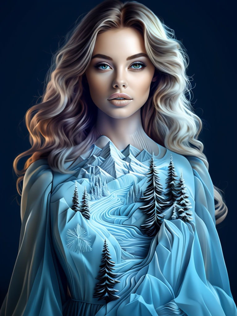 A stunningly beautiful woman by Наталья Белова - Playground