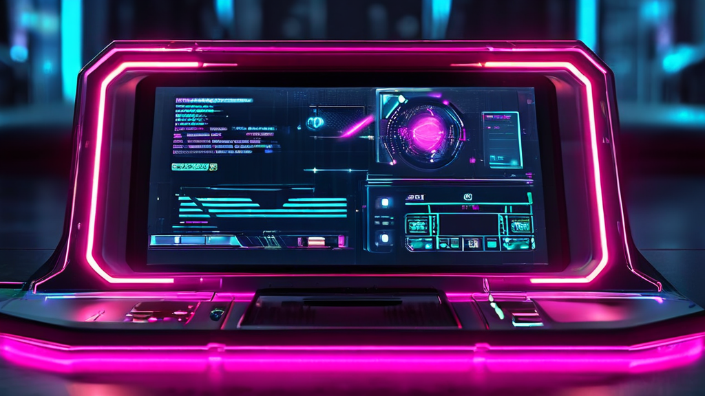 Cyberpunk-style datapad by Xen1313 - Playground