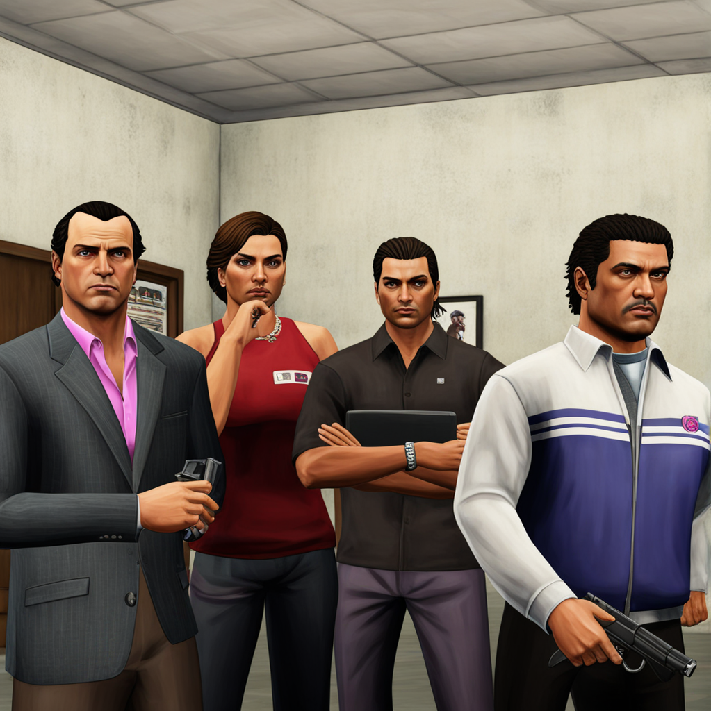 Gta vice city npc by Skeleton nuke - Playground