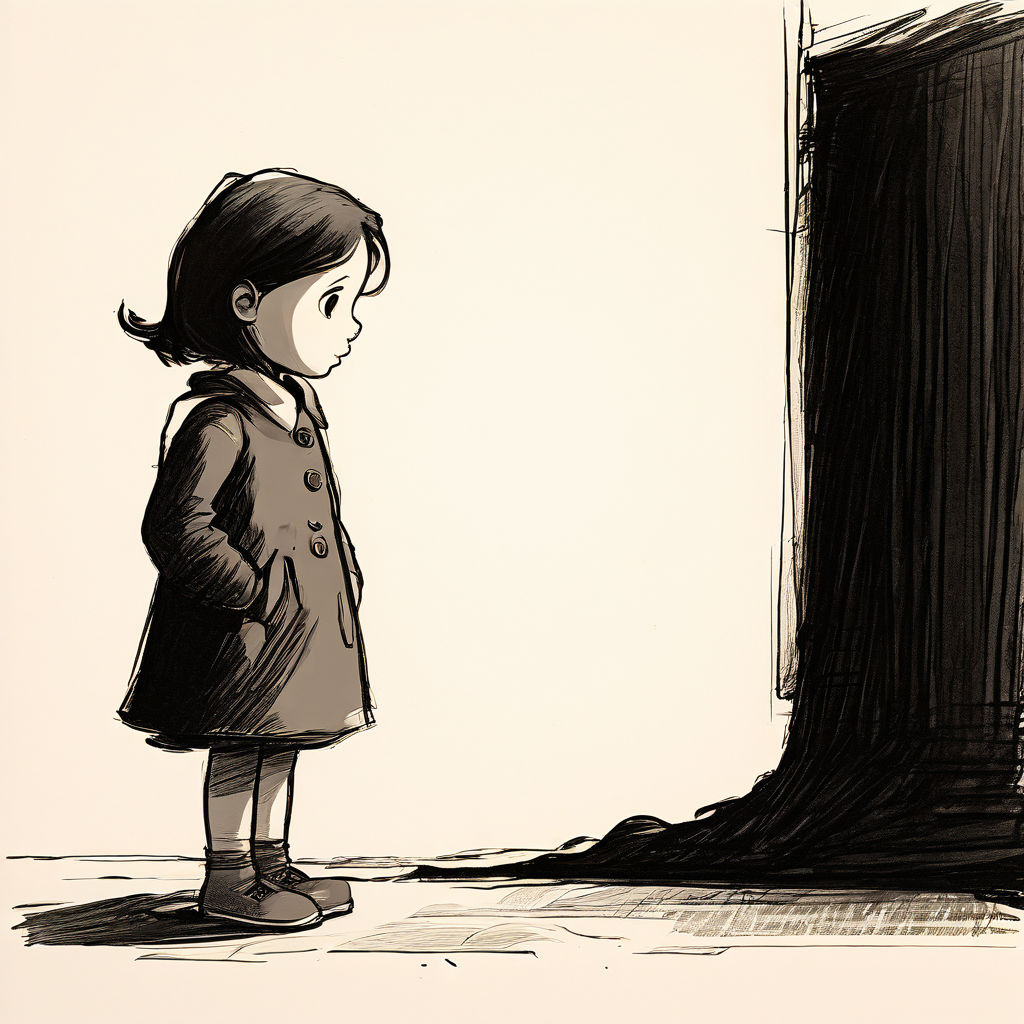 A 2D style drawing with a simple style that looks like it wa... by 황금씨앗 ...
