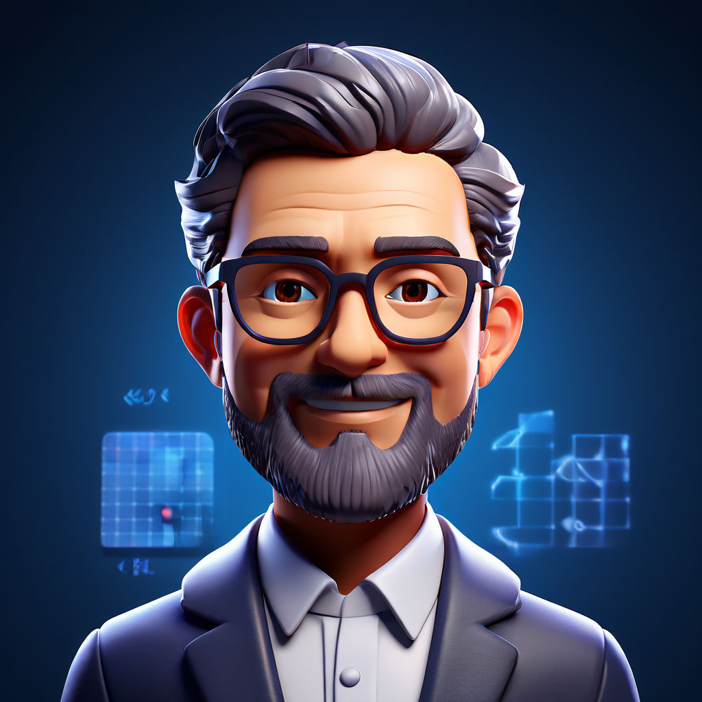 Create a 3D face portrait in Memoji style of a male math pro... by Thoa ... Create a 3D face portrait in Memoji style of a male math pro... by Thoa ...