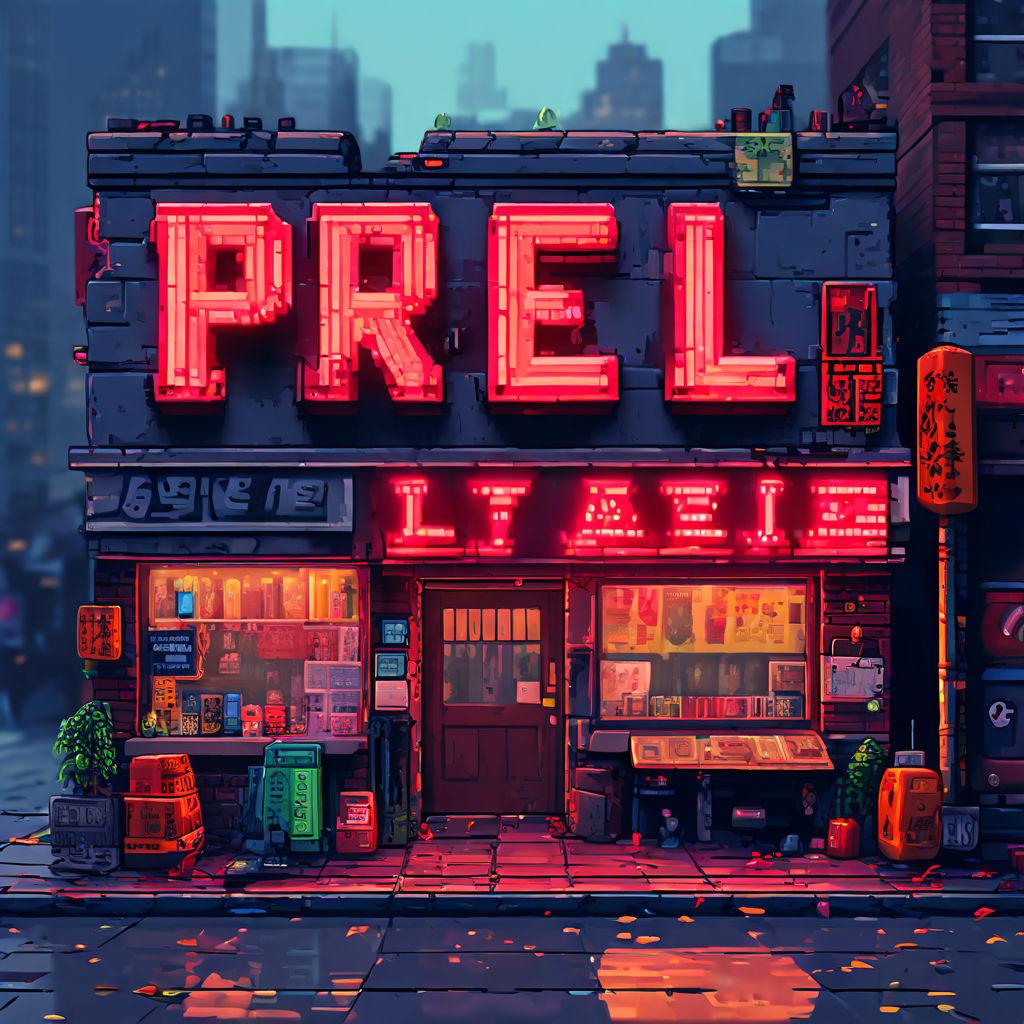 PIXEL LOFI LETERING by GonzoXD - Playground