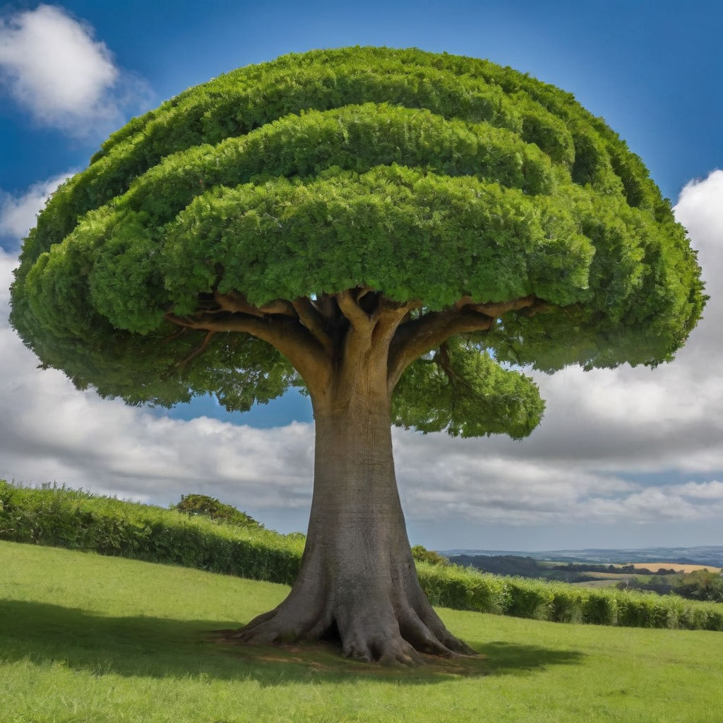 Large tree by Nilton Novacov Limeira - Playground