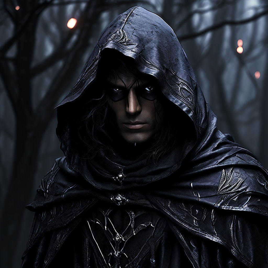 An enigmatic dark elf by Віталій Мінаєв - Playground