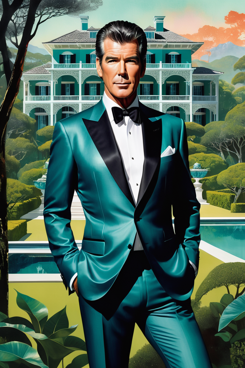 Pierce Brosnan by VisionBlue - Playground