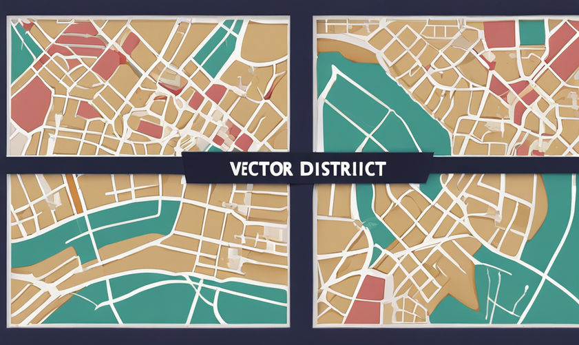 Vector district map by Robjel Hossen - Playground