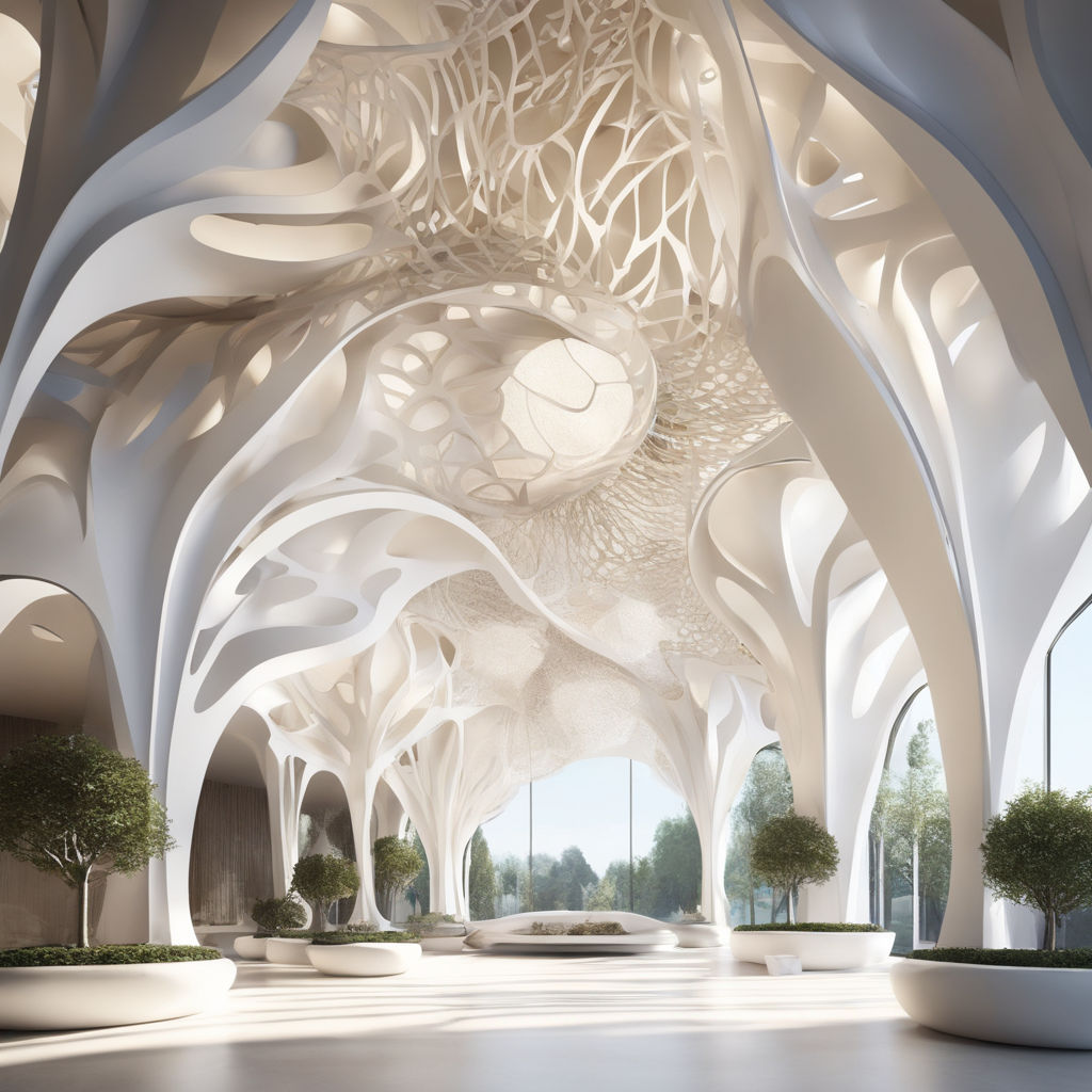 "Imagine and craft a captivating 3D visualization of a grand... by ...