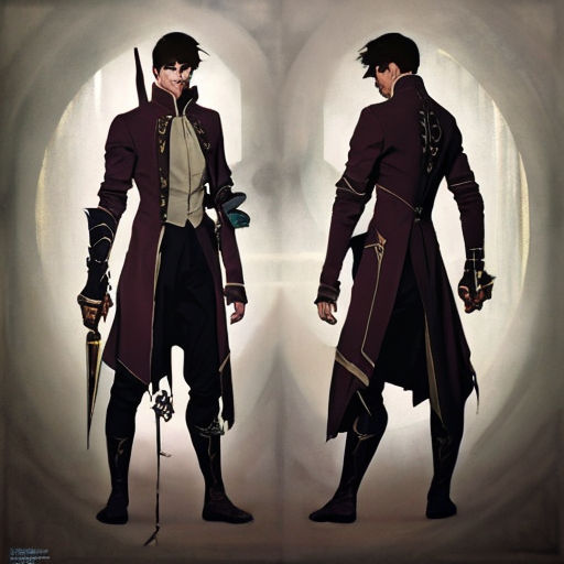 Dishonored 2 character concept art artstyle by alphonse much... by ...