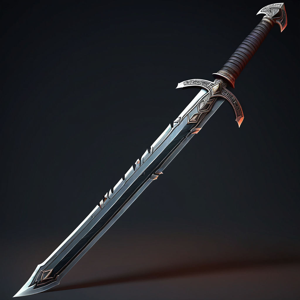 Ancient runic longsword by Szántó Csaba - Playground