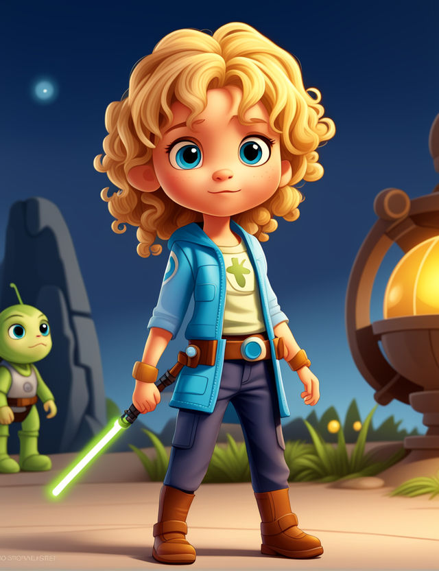 Disney Pixar style illustration by Barry McCalvey - Playground