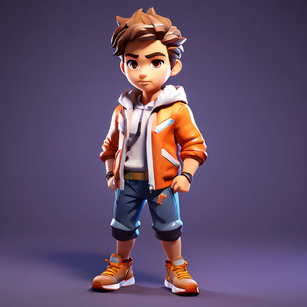 3d game character by Monday collective - Playground