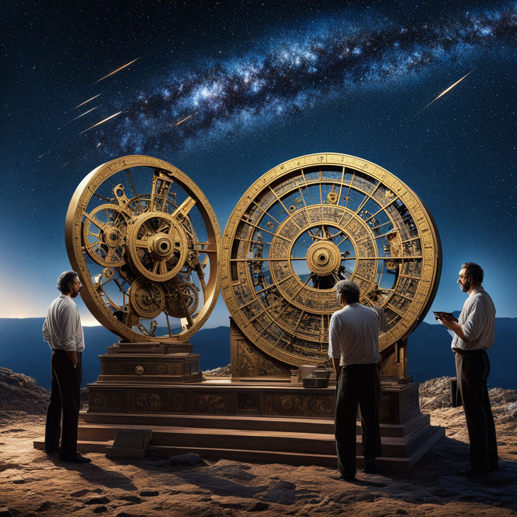 Artistic renderings of ancient Greek astronomers and enginee... by ...