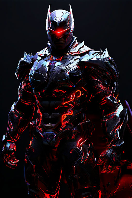 A black man Daredevil full body without wings. dark street. ... by G D ...