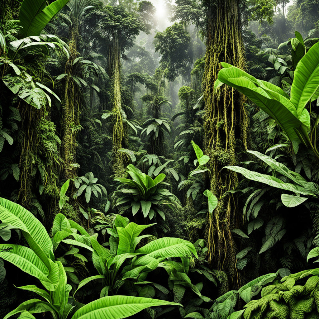 Amazon rainforest plants by Zubair Ali - Playground