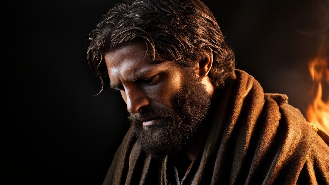 Photorealistic masterpiece of the biblical figure by AOH - Playground