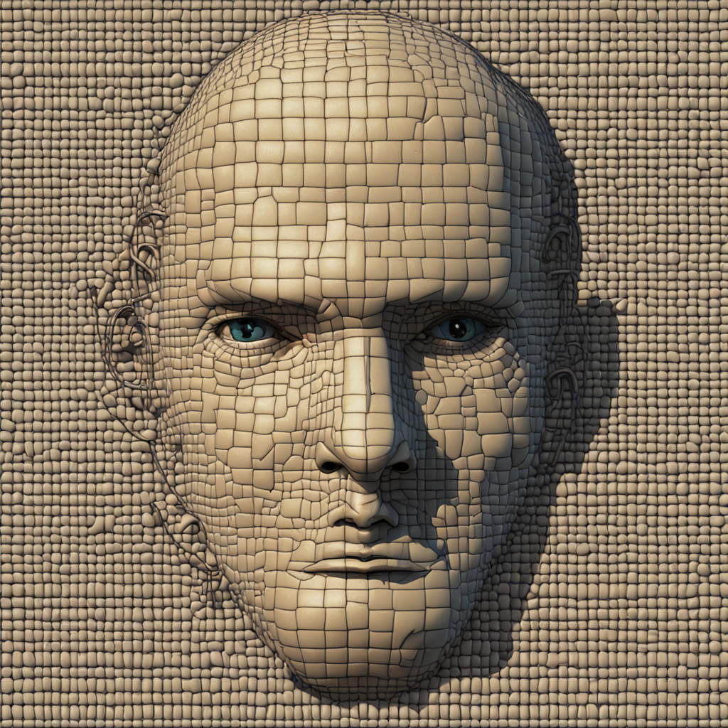Head texture map by Devin Deason - Playground