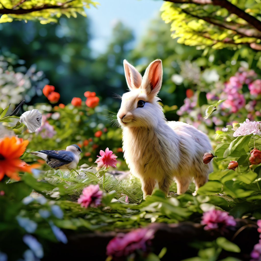 The beautiful garden with animals in 4k quality by Amarnath _295 ...