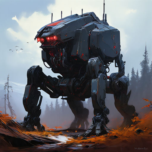 Walker mech hull by Kedawi 3 - Playground
