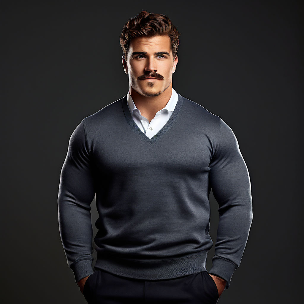 Full body image of realistic very big muscular young 28 year... by John ...