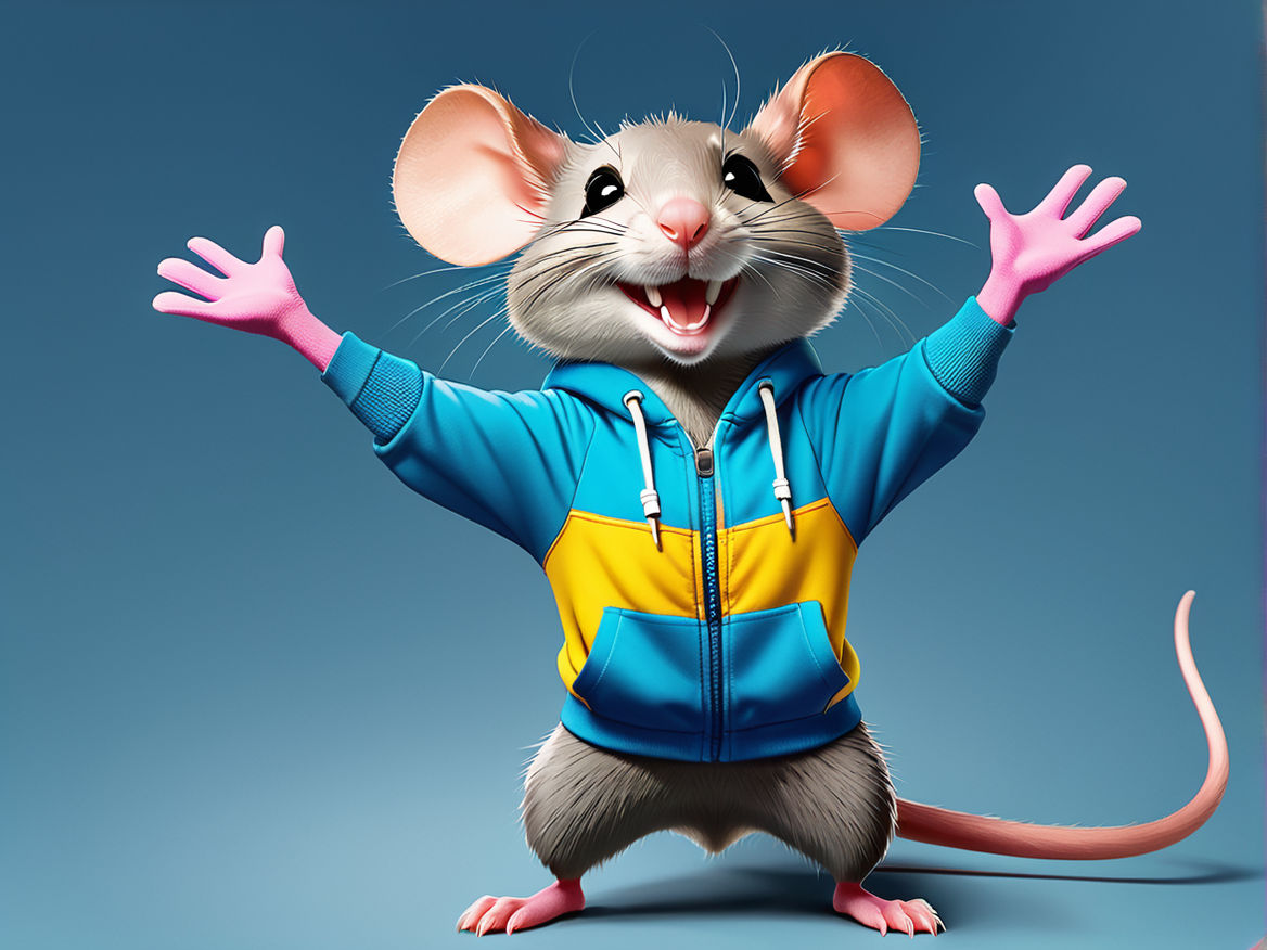 Colorful Rat by Quinton Gildea - Playground