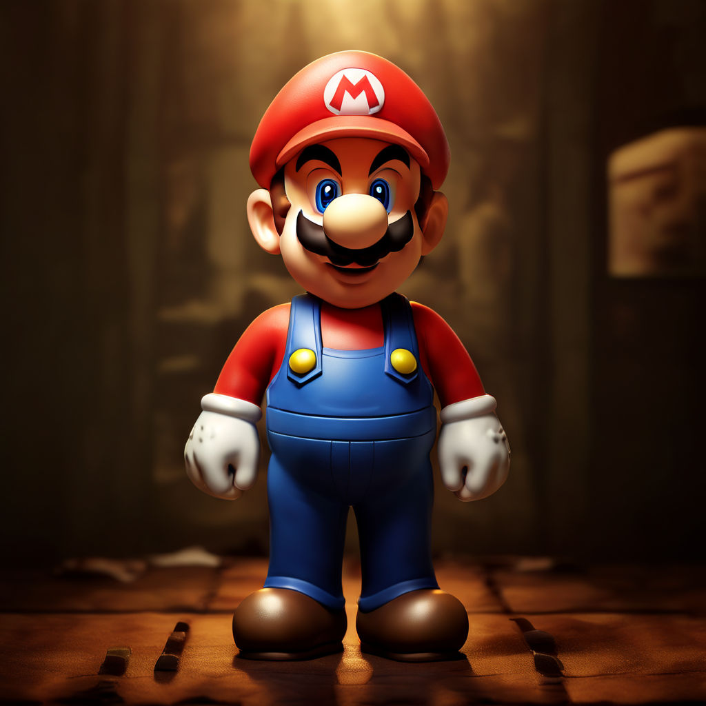 Super mario，front view by Ray Kuo - Playground