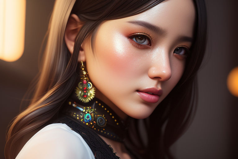 Hyperrealistic digital painting of a female by a well-known ... by Fix ...