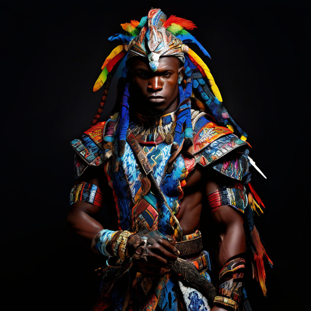 Black warrior by Sandro Gomes - Playground