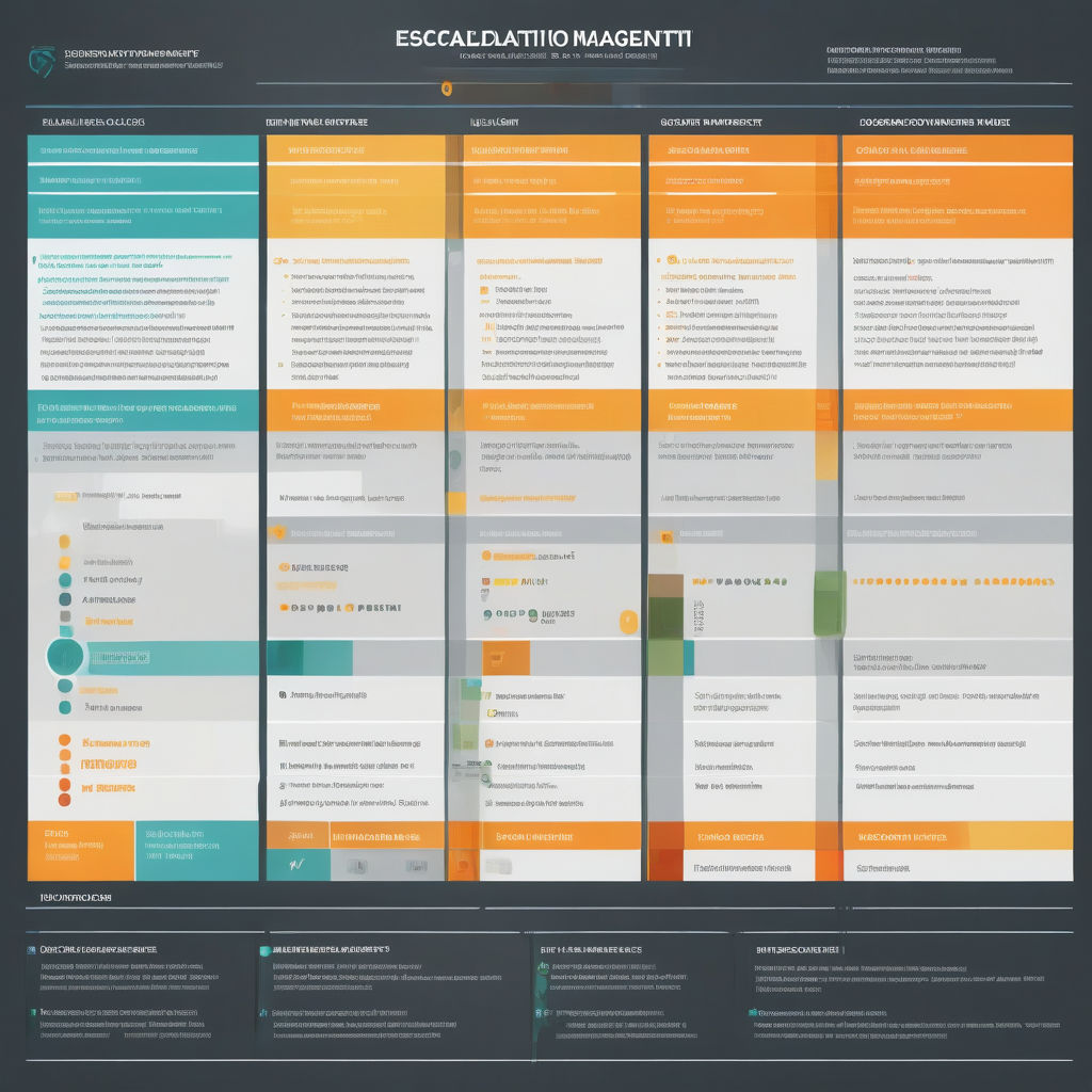 Corporate color palette escalation matrix for incident manag... by ...