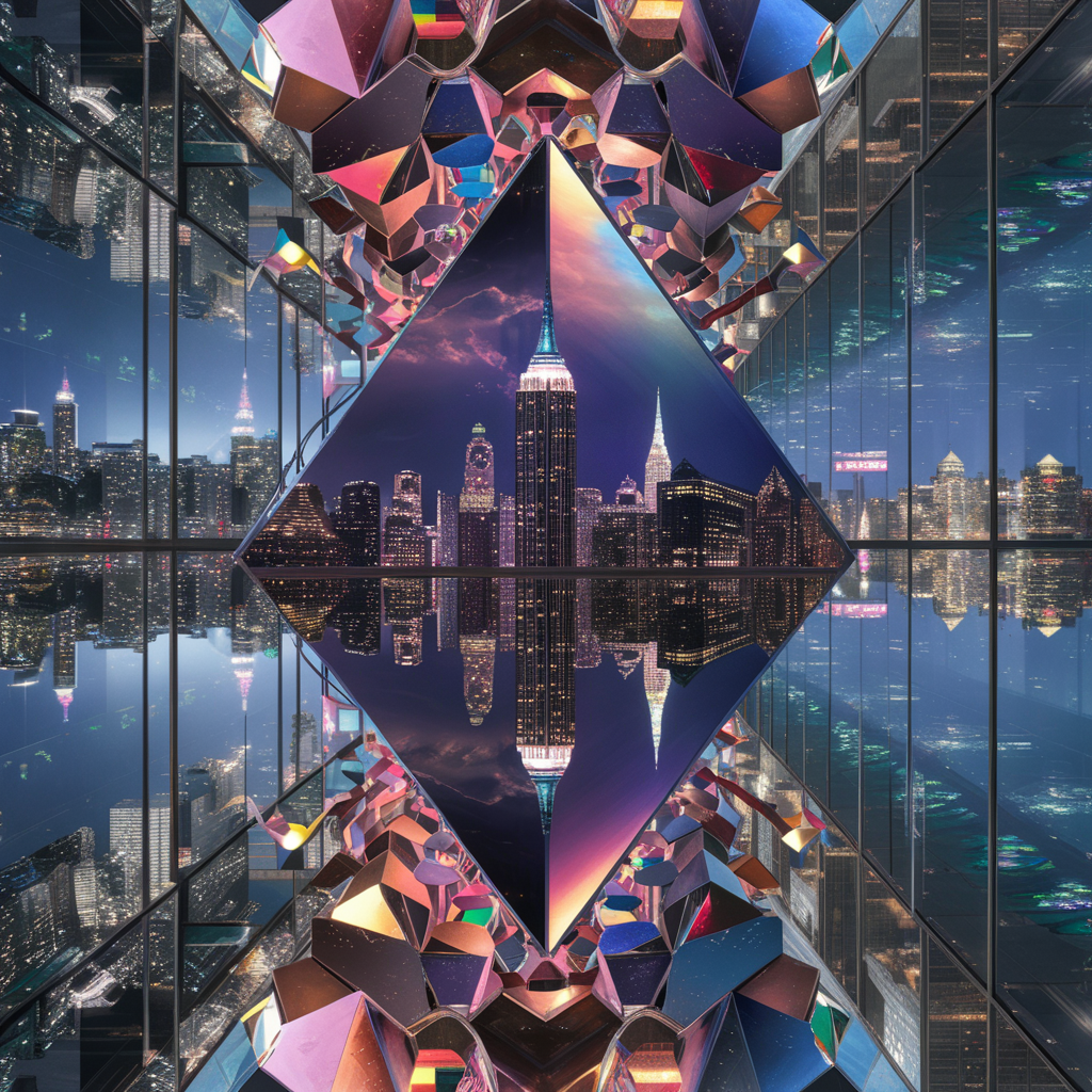 Mirrored Metropolis...Daily Theme by blizzard 224 - Playground
