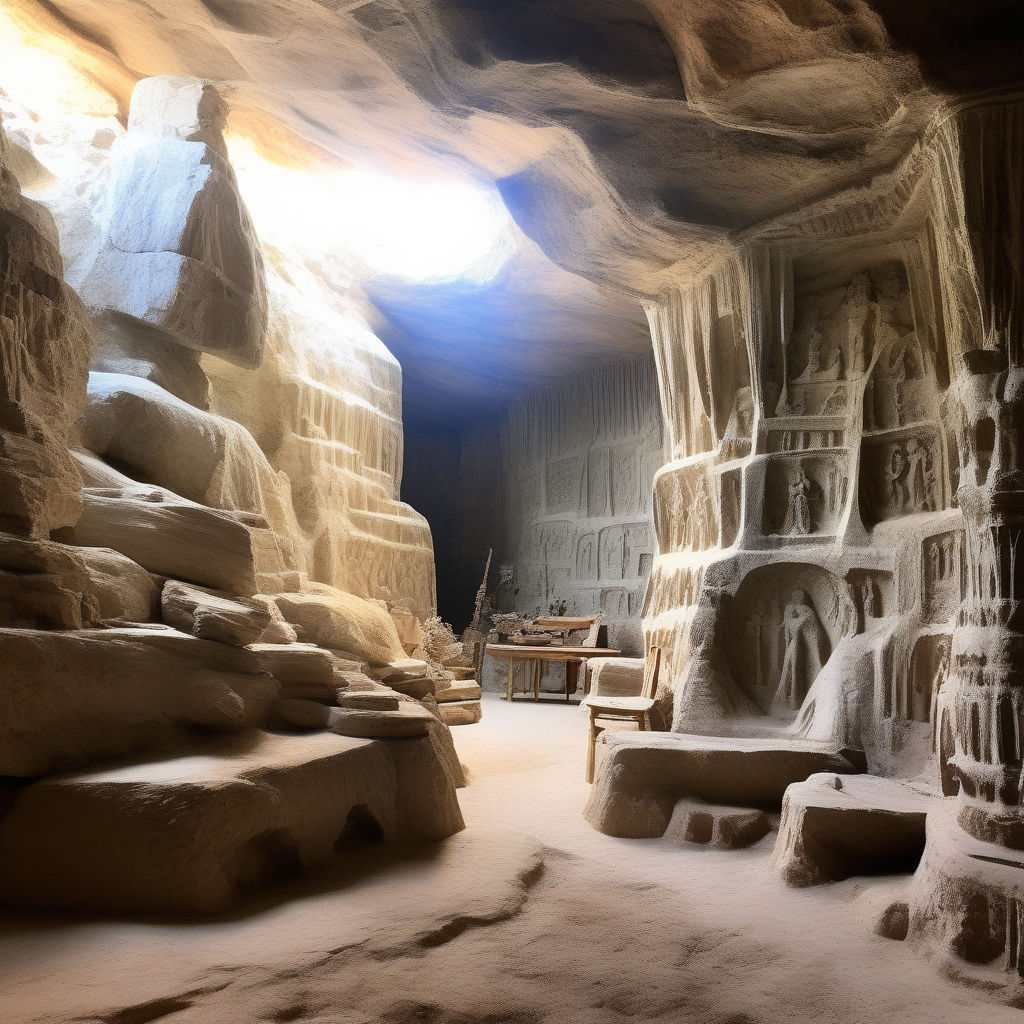 Prehistoric art made by old people in a cave by Loraine Sabanal ...