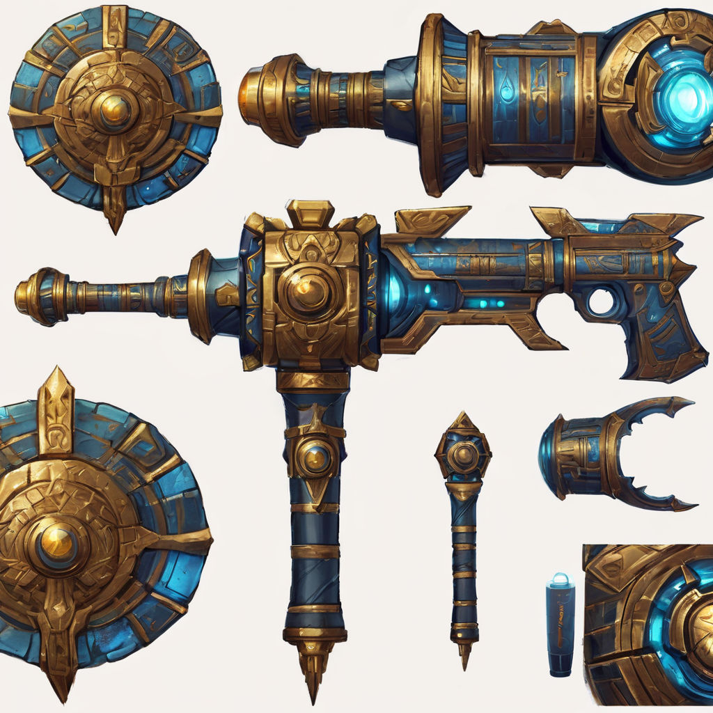 Arcane flashlight weapon by David Tomáš Míka - Playground