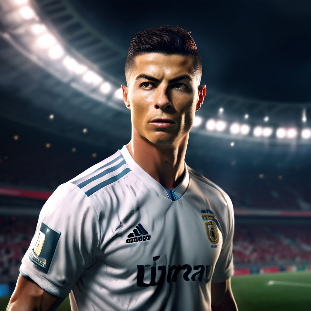 Ultra-realistic 3D model of Cristiano Ronaldo by Antonio Amaral ...
