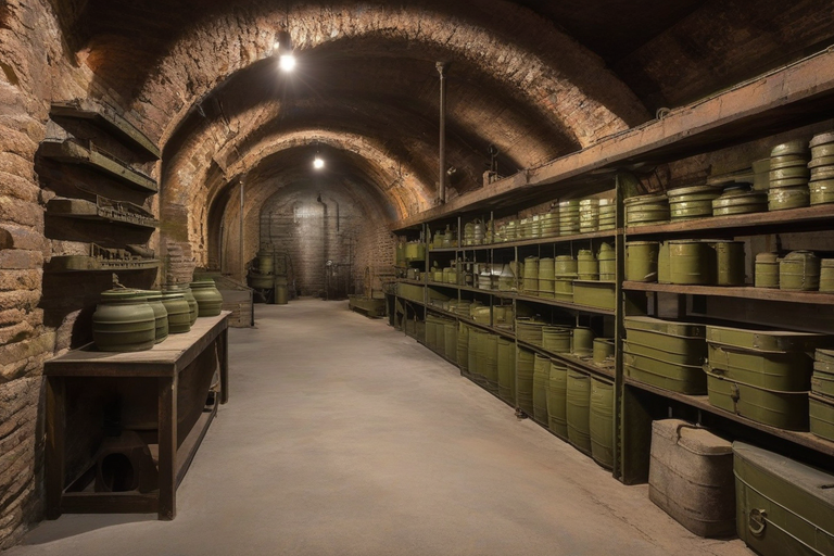 German World War Two military underground workshop by Francis Mobberley ...