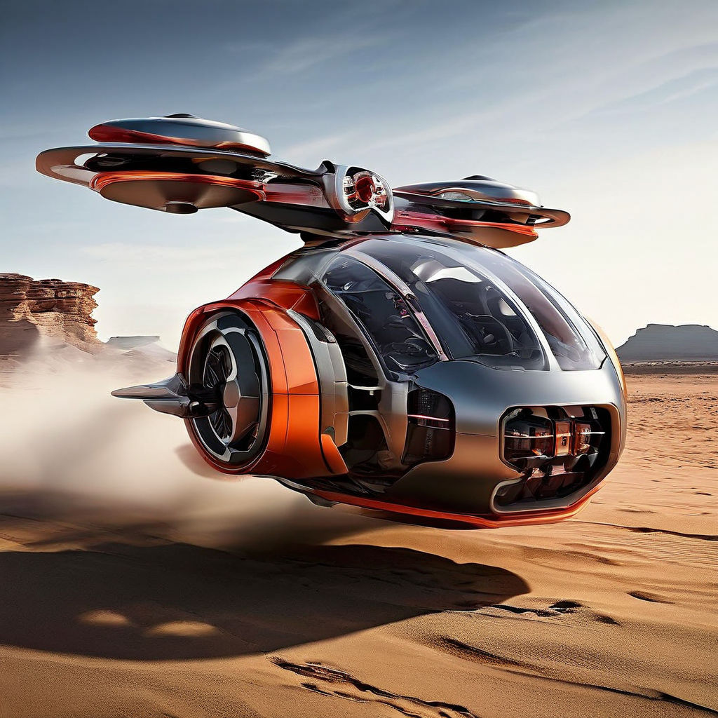 Dyson thrusters flying cars by Tangeni Shikukutu - Playground