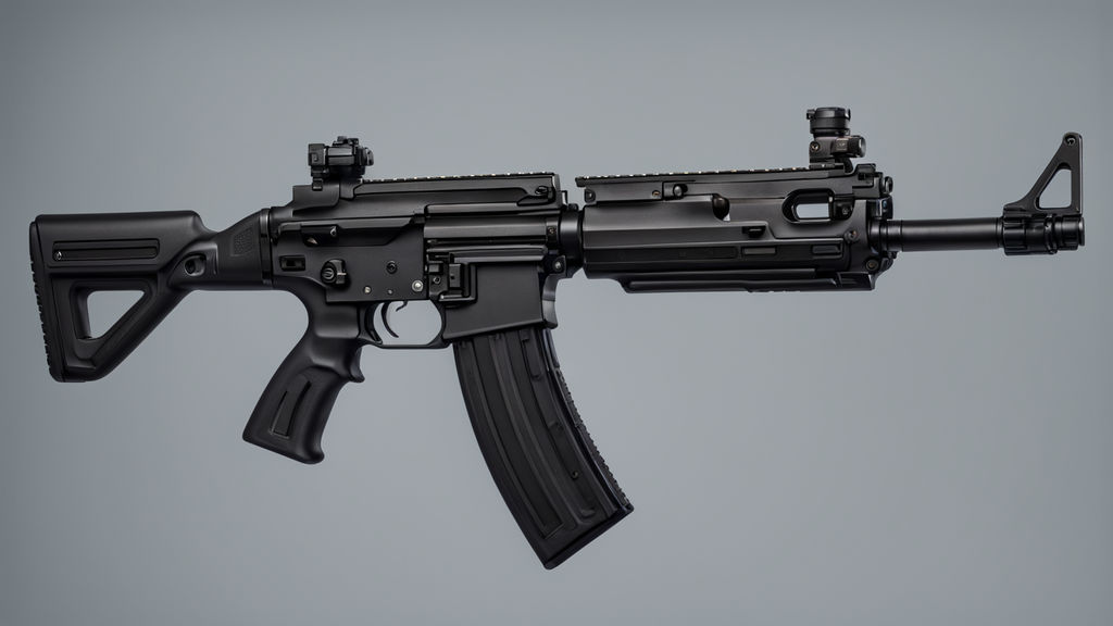 ASSAUL RIFLE WITH HOLOGRAPHIC SCOPE by akshay k - Playground