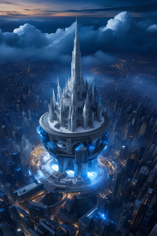 Realistic aerial view hdri haikyo haiku photography of asgar... by ...