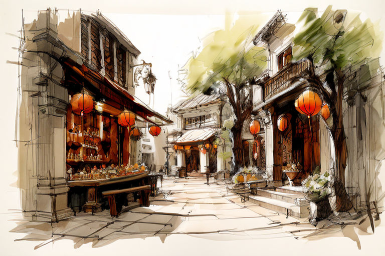 Composition: Sketch a rough outline of your composition by b army ...