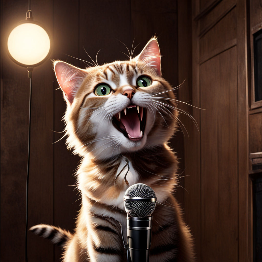 The cat sings by Sahriyal - Playground