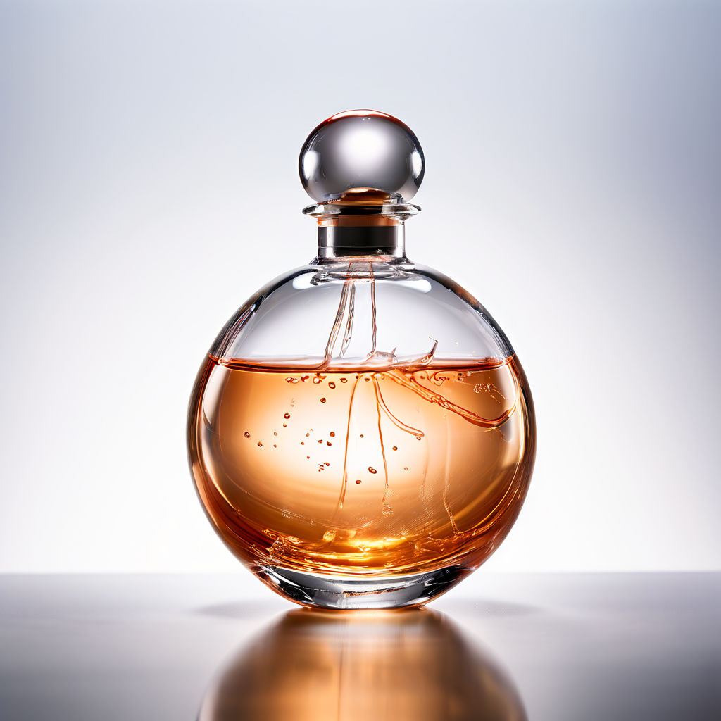 Spherical perfume bottle by Aylin Espósito - Playground