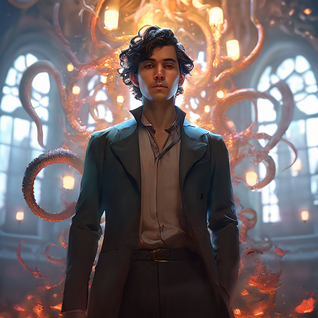 Lovecraftian writer immersed in an Unreal Engine environment by G ... Lovecraftian writer immersed in an Unreal Engine environment by G ...